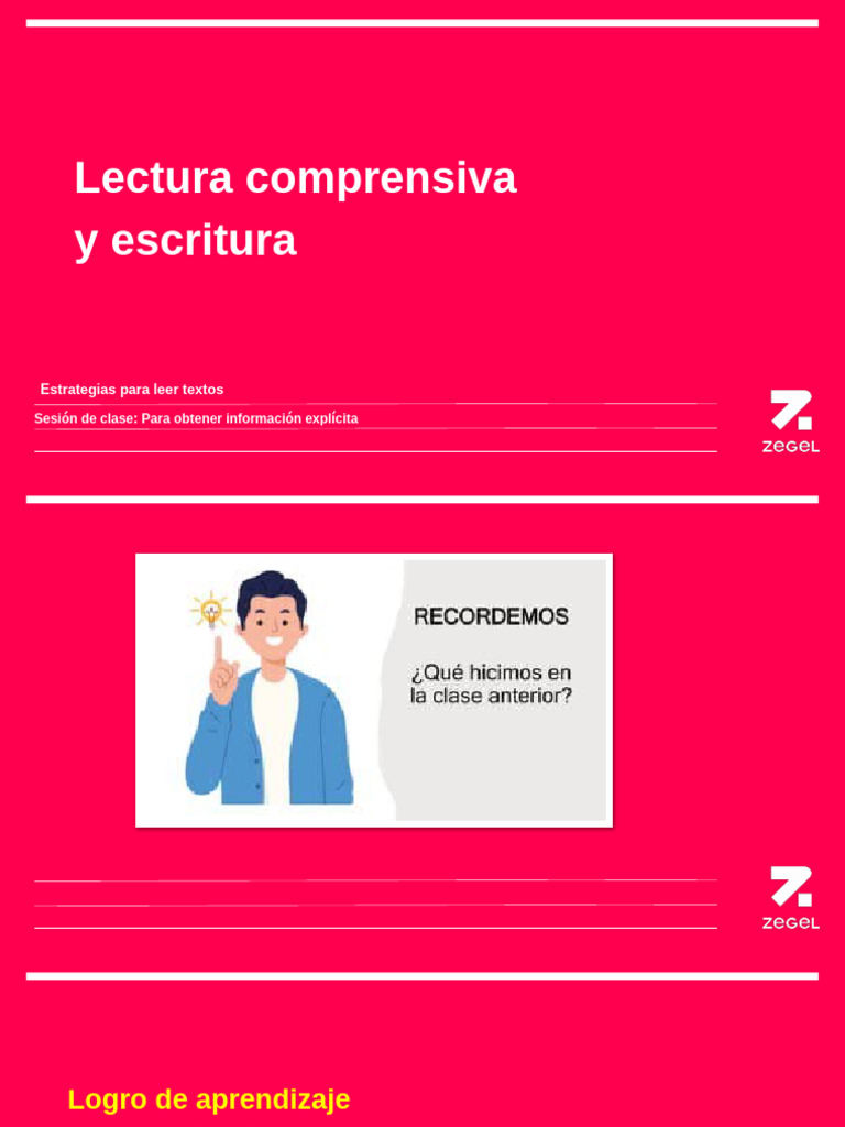 Información Explícita | PDF | Comprensión lectora