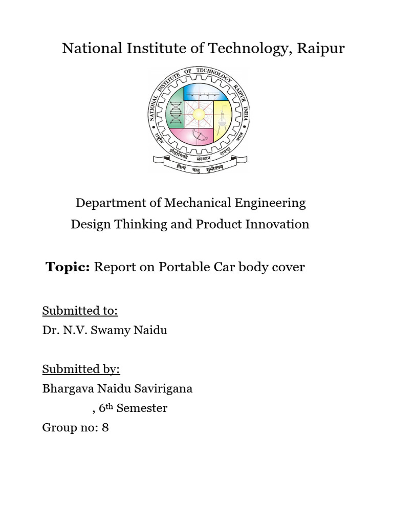 Bhargava Naidu Savirigana - DTPI Termproject | PDF | Brainstorming