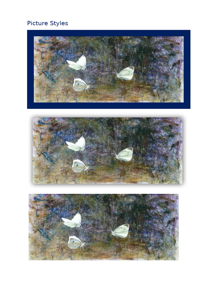 Picture Formatting | PDF