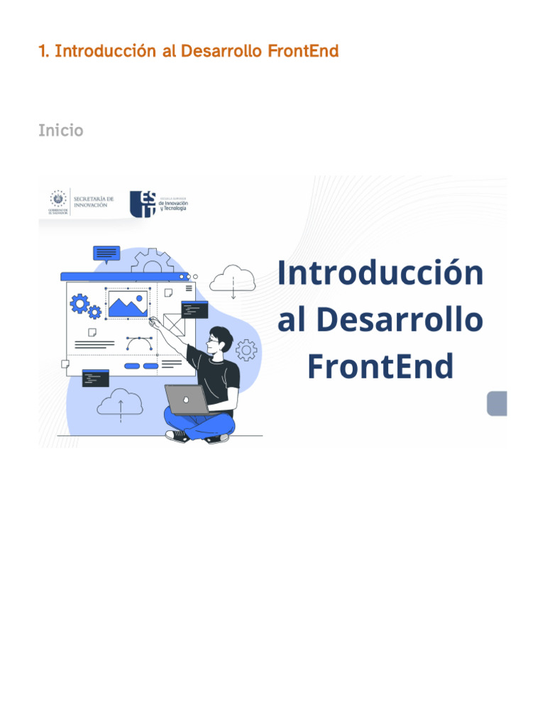 Introducción Al Desarrollo FrontEnd | PDF | Script Java | Modelo – Vista – Controlador