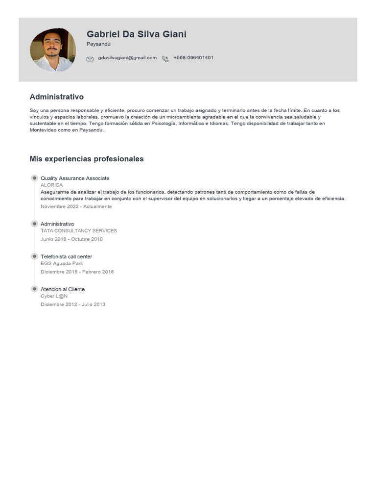 Gabriel Da Silva Giani | PDF | Microsoft | Microsoft Office