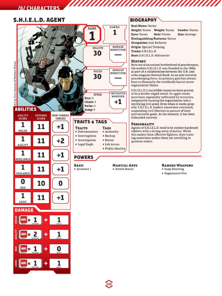 Marvel Multiverse RPG - Core Rulebook-Páginas-233 | PDF