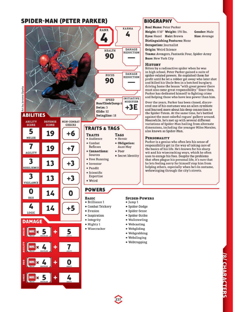 Marvel Multiverse RPG - Core Rulebook-Páginas-238 | PDF