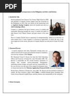 Successful Technopreneurs in The Philippines | PDF | Computing ...
