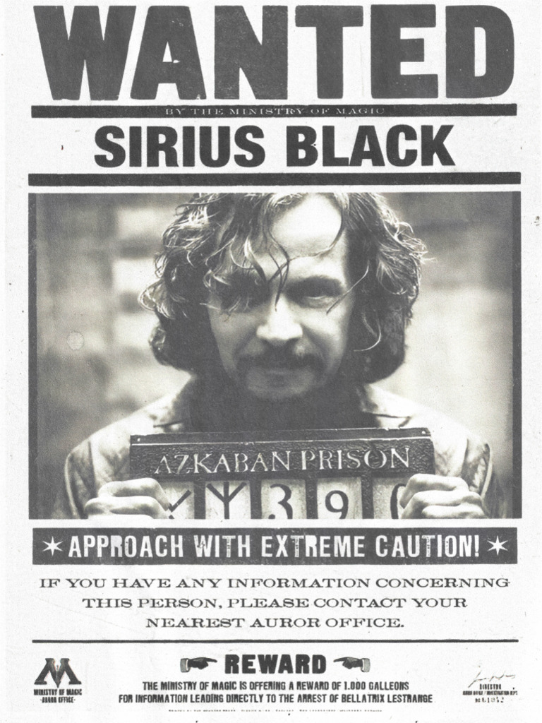 Poster de Sirius Black | PDF