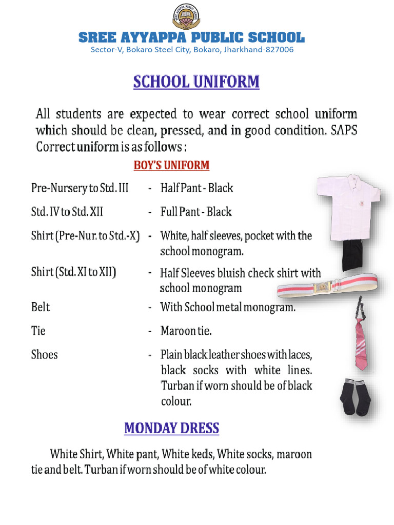 1064 - School Uniforms | PDF