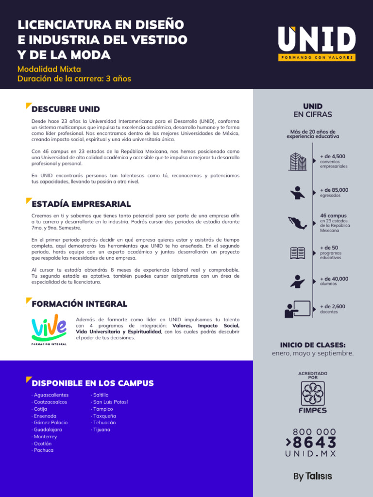 Lic Diseno Industria Del Vestido y Moda | PDF | Moda | Diseño