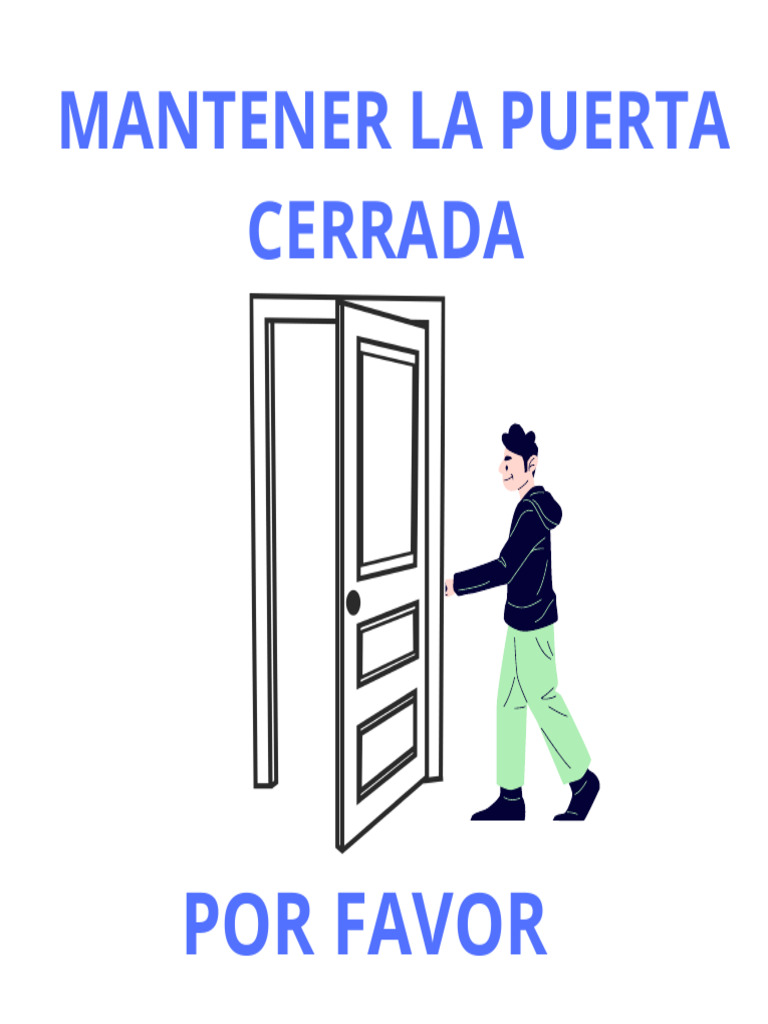 Mantener La Puerta Cerrada Por Favor | PDF