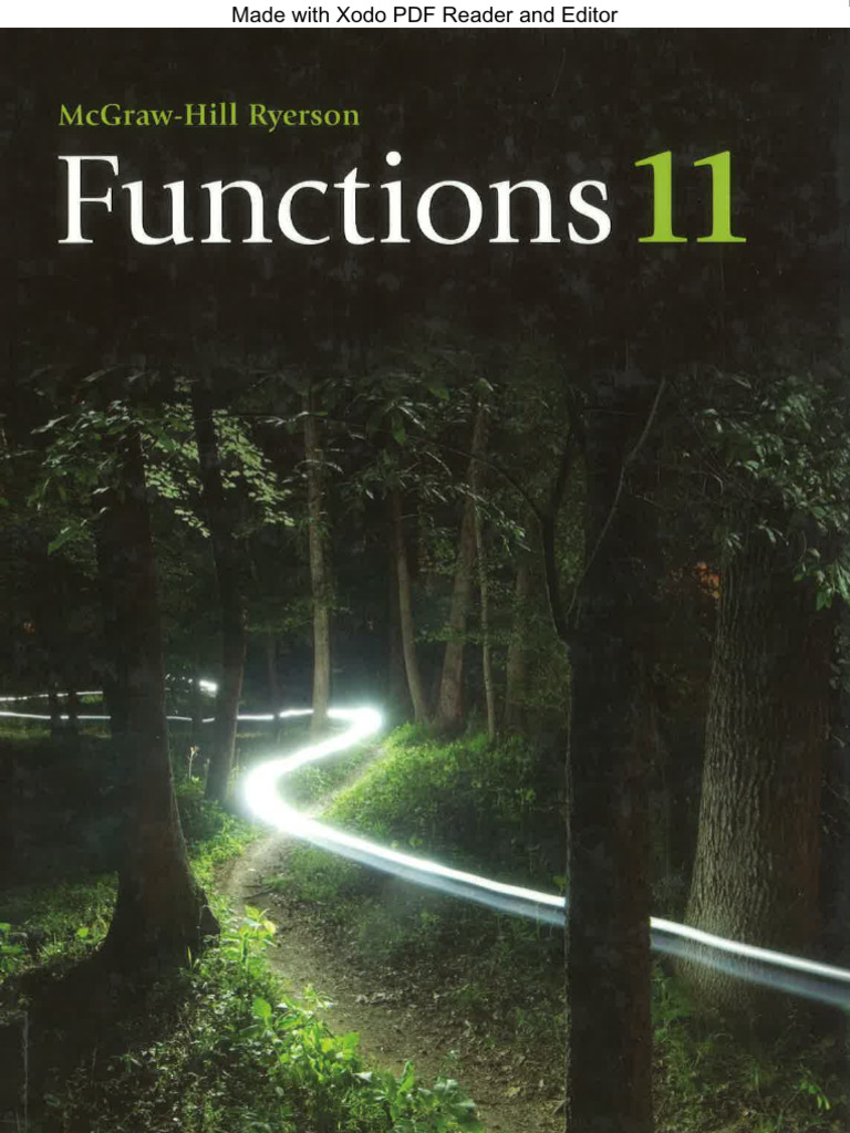 Math Functions Grade 11 Textbook | PDF | Computer Graphics | Publishing