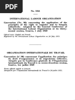 ILO Convention 87: Freedom of Association | PDF