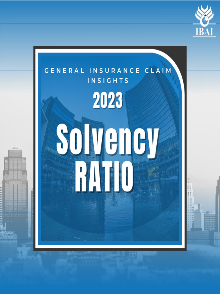 Solvency Ratio General and Health Insurers 1735017463 | PDF