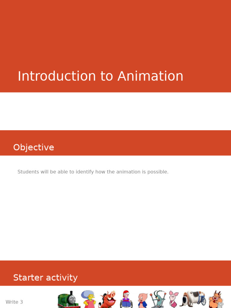 1.introduction To Animation 2 | PDF | Film Frame | Animation
