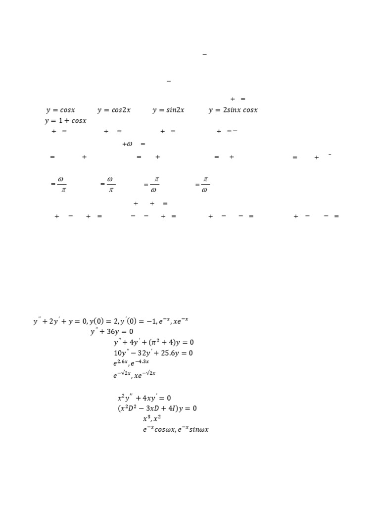 CO4 Problem Sheet For CIA | PDF | Ordinary Differential Equation | Mathematics