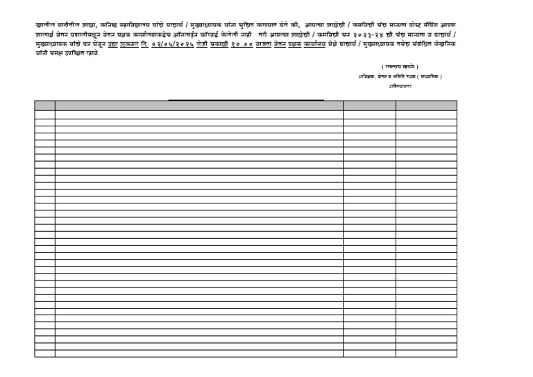 Sanchmanyata Post Mapping Status | PDF