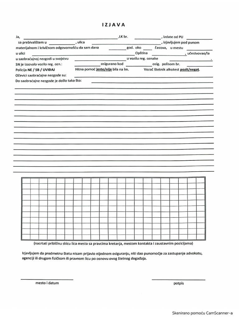 Dokumentacija Za Potpis | PDF