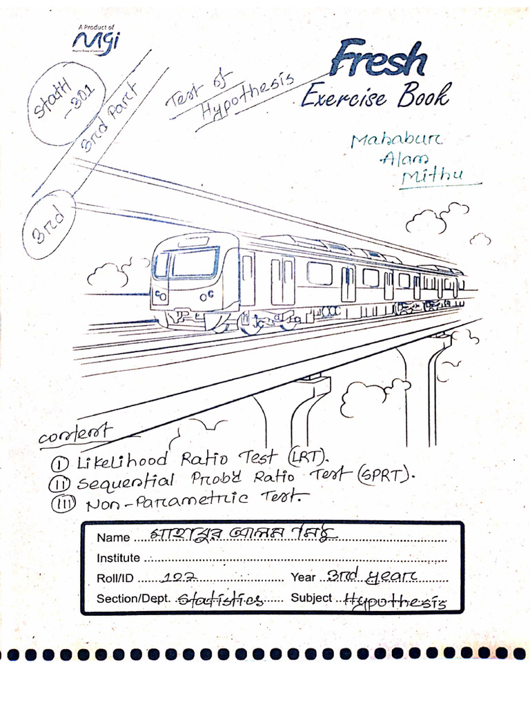 Hypothesis, Part - 3, Mithu (DC) | PDF