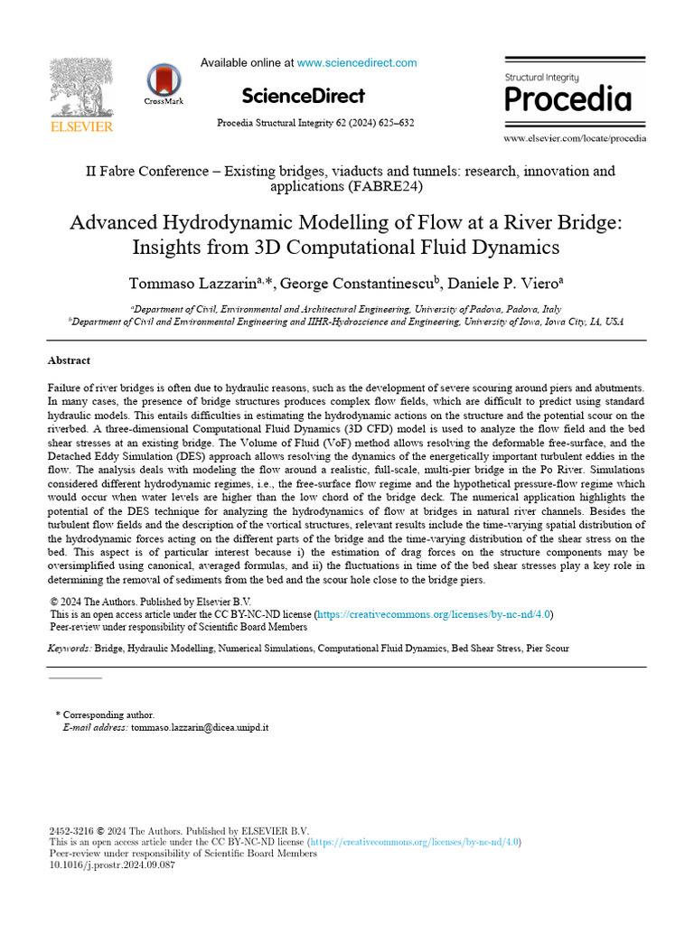Advanced Hydrodynamic Modelling | PDF | Fluid Dynamics | Computational Fluid Dynamics