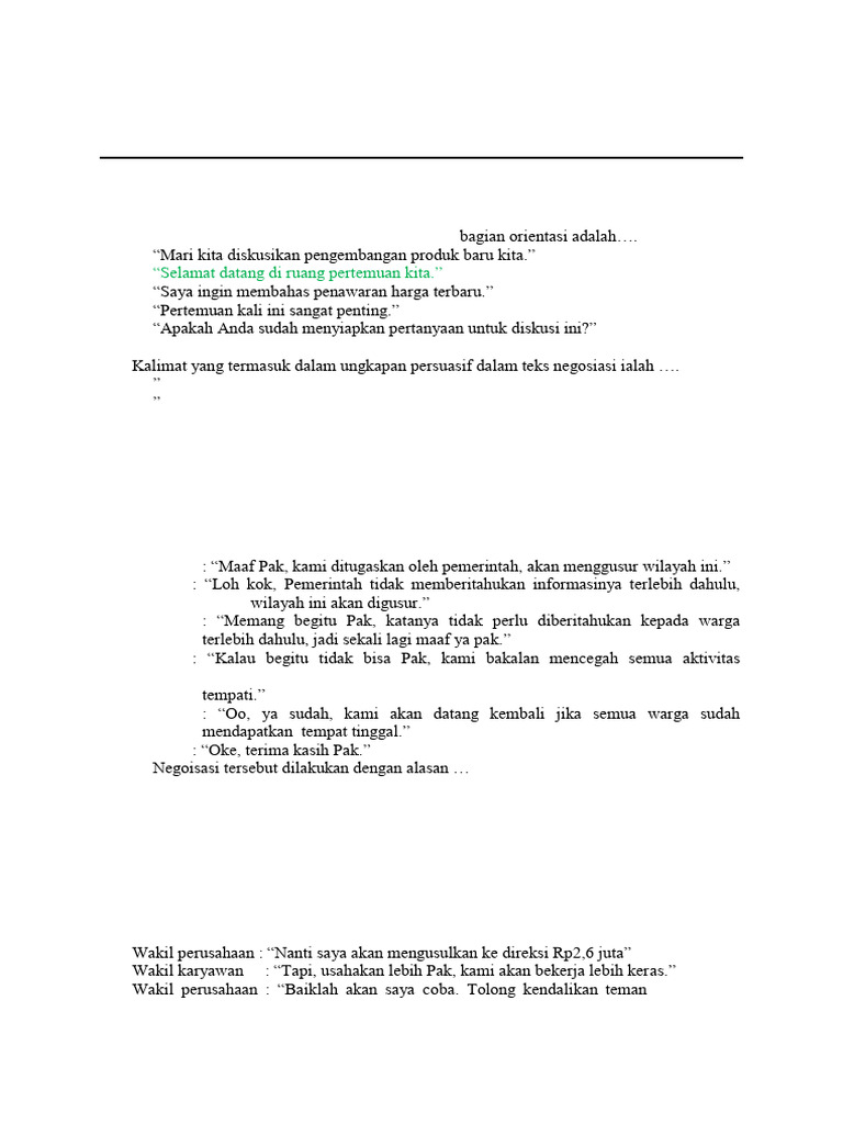 Naskah Soal B.indo X Asat B.indo SMTR 2 Ta.24-25 | PDF