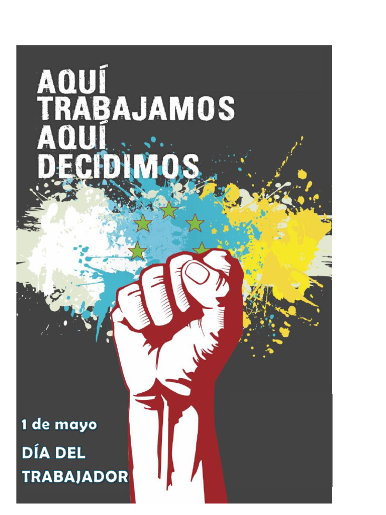 Afiche 1 de Mayo | PDF