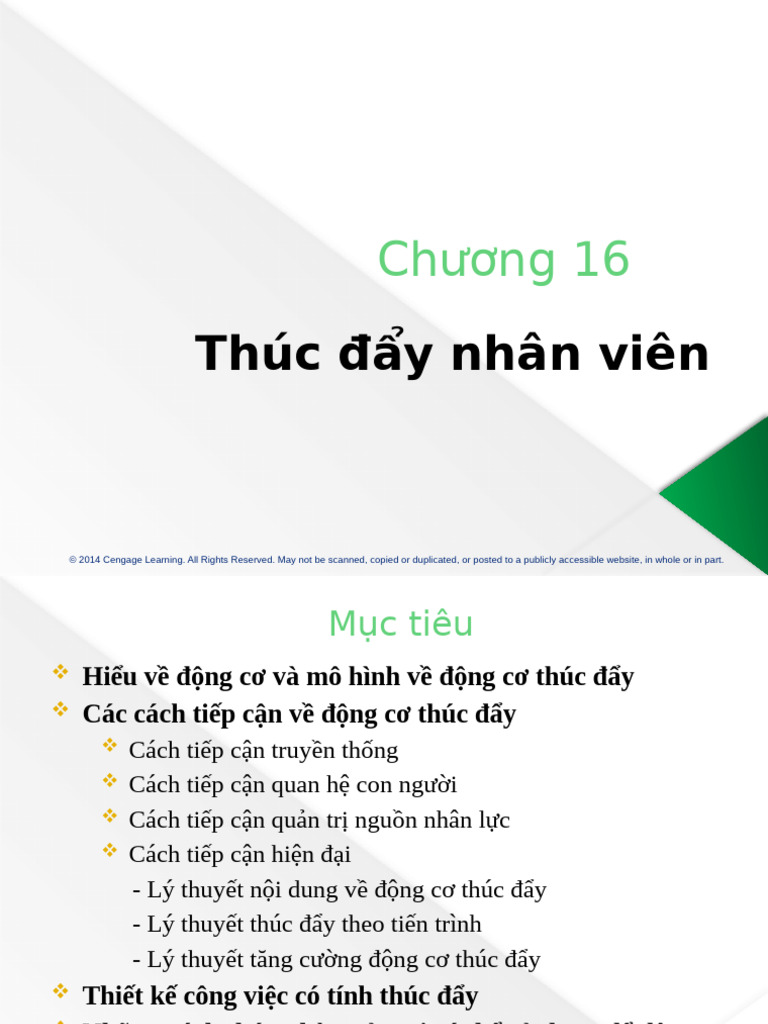Ch16 - Động Cơ Thúc Đẩy | PDF