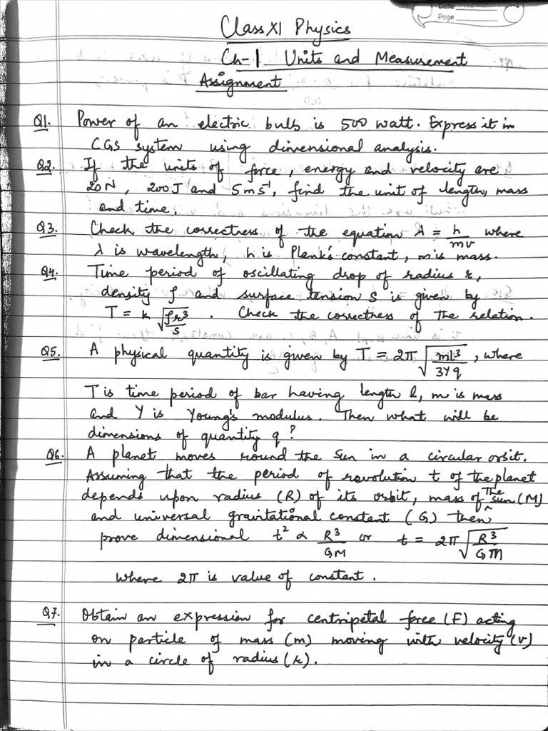 Assignment Ch-1 | PDF