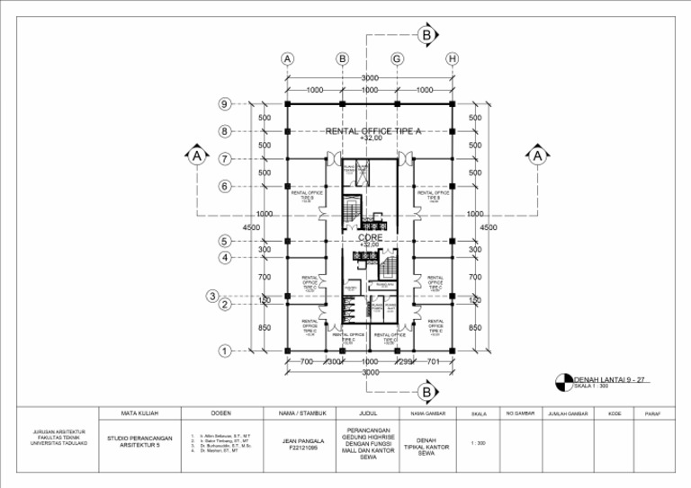 Denah Tipikal | PDF