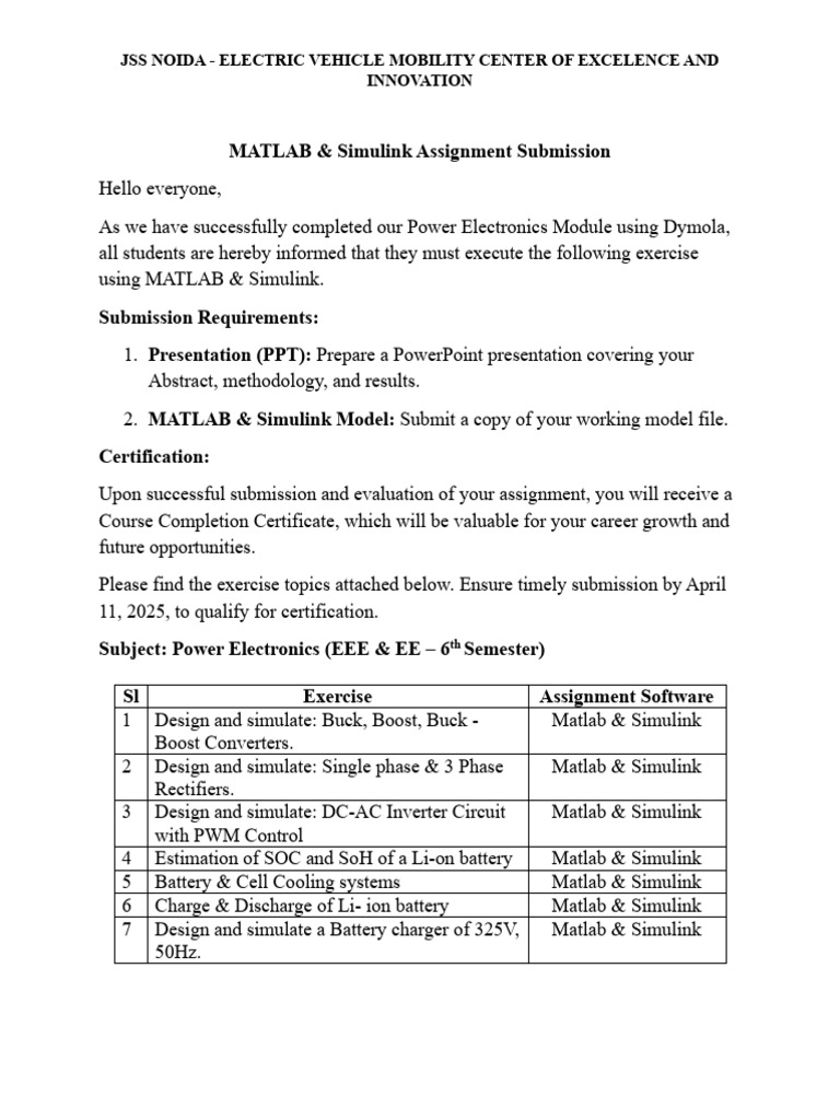 Power Electronics - Assignment | PDF