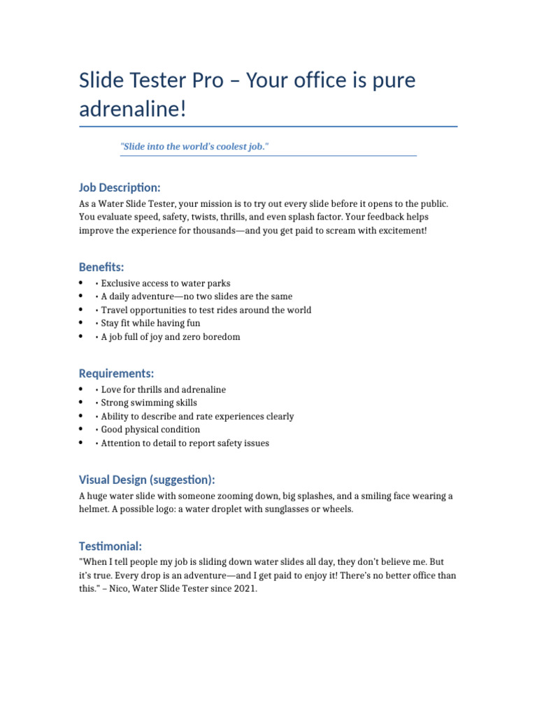 Slide Tester Pro | PDF