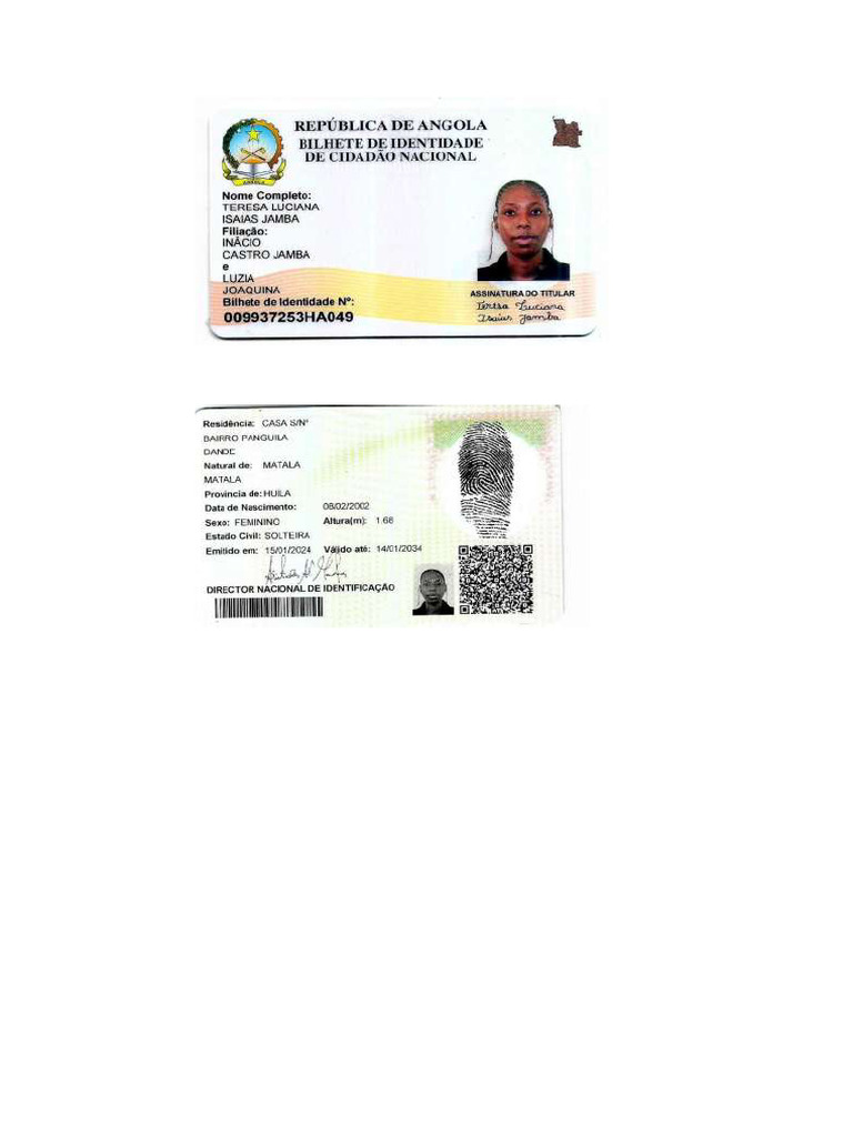 ID Proof B.I | PDF