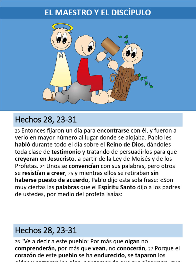 03 El Maestro y El Discípulo | PDF | Jesús | Evangelio de Mateo