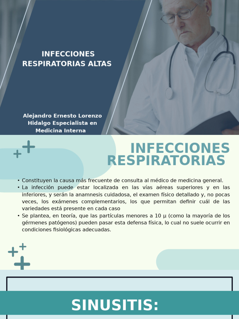 Infecciones Respiratorias Comunes y Tratamientos | PDF | Resfriado ...