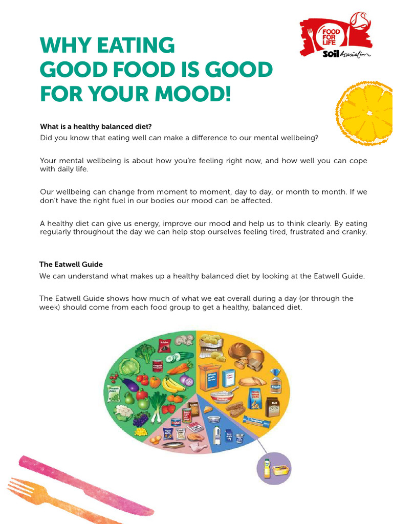Healthy Diet for Better Mood | PDF | Foods | Healthy Diet