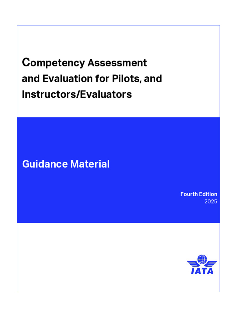 Pilot Competency Assessment Guide 2025 | PDF | Educational Assessment ...