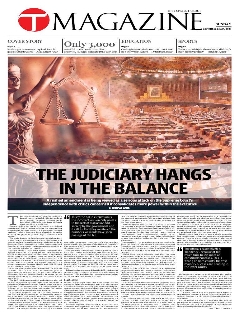 t Magazine September 29 2024 f Agt9w | PDF | Judge | Supreme Courts