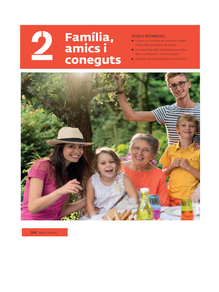 UNITAT 2 - Família, Amics I Coneguts | PDF