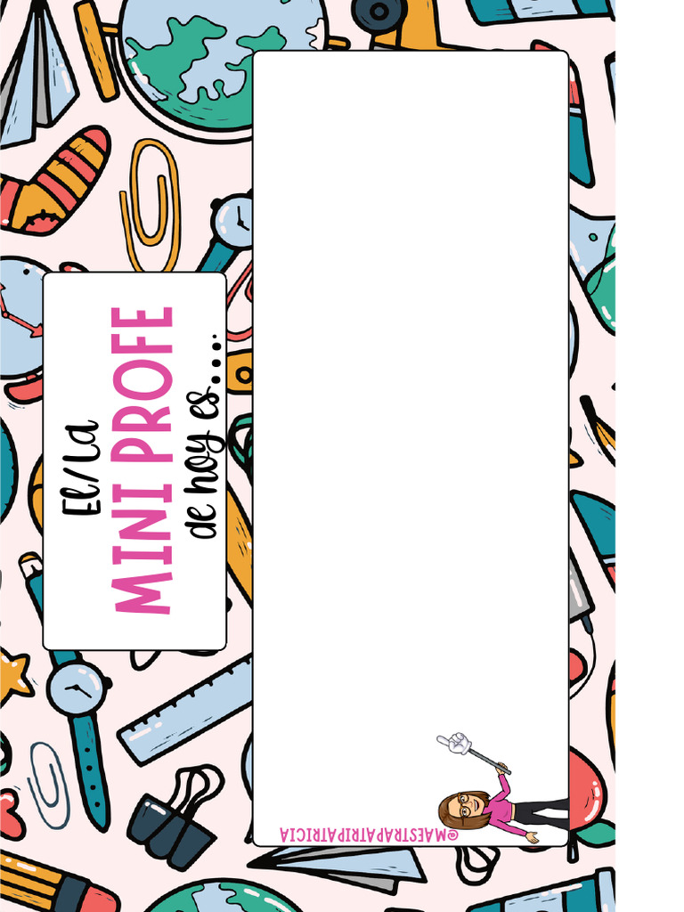 EL MINI PROFE DE HOY... | PDF