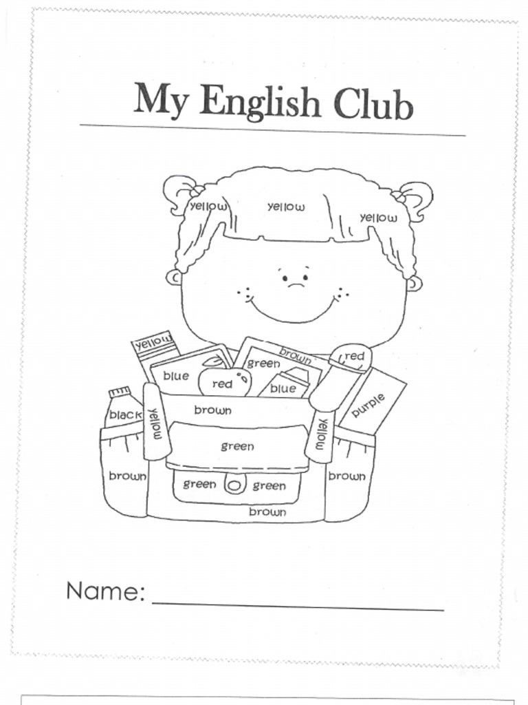My English Club. | PDF