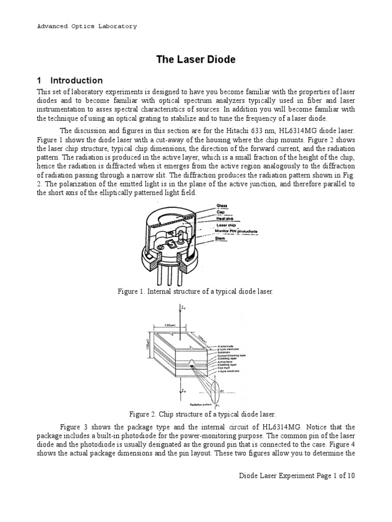 The Laser Diode | PDF | Laser Diode | Laser