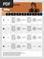 Hansons Marathon Training Plans | PDF | Athletic Sports | Racing