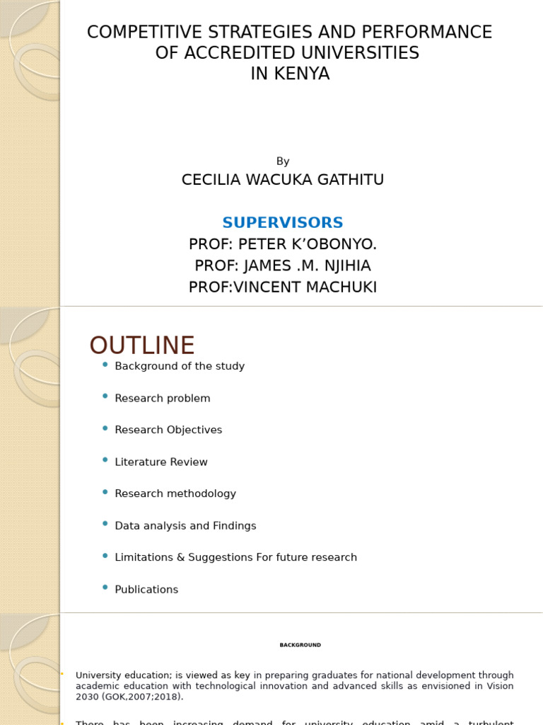 Wacuka PHD Power Point-Final | PDF | Linear Regression | Multicollinearity
