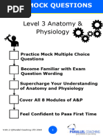 Level 2 Anatomy & Physiology Mock Exam | PDF | Skeletal Muscle ...