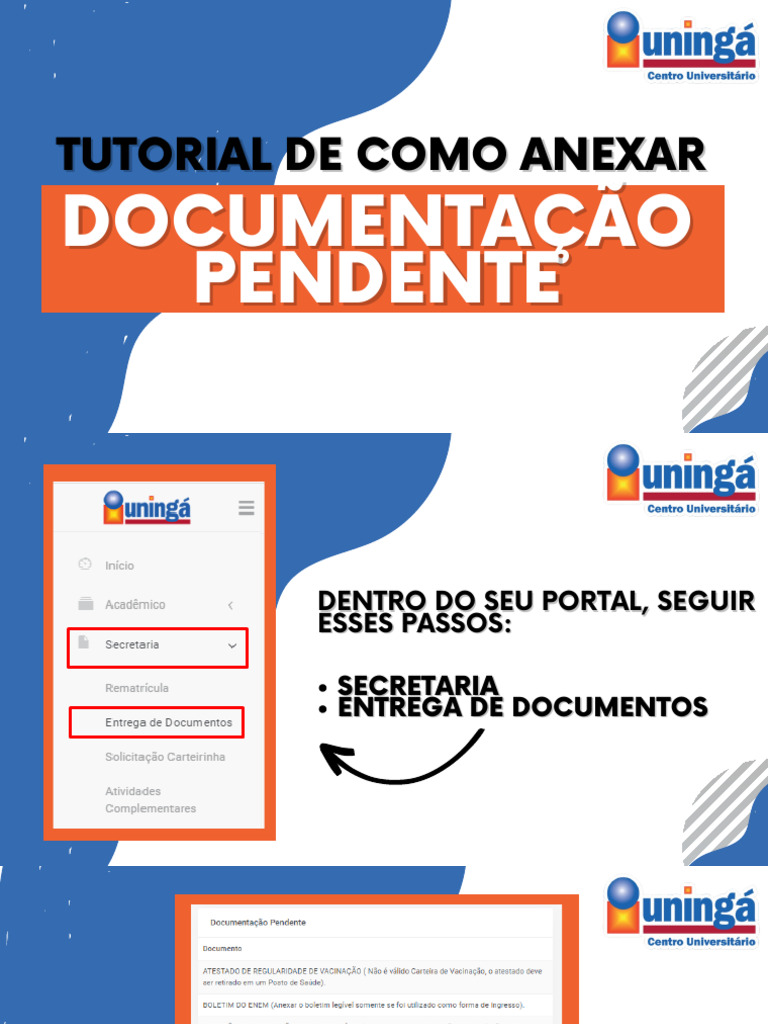 Anexar Documentação Pendente | PDF