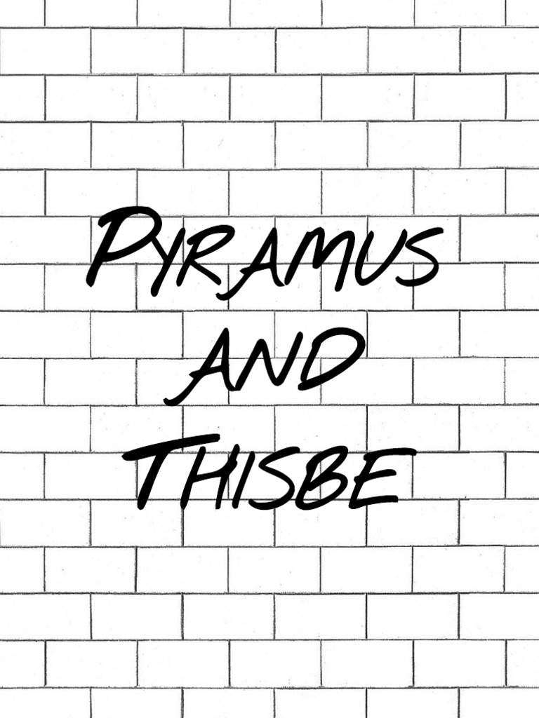 Pyramus and Thisbe Script Cover | PDF