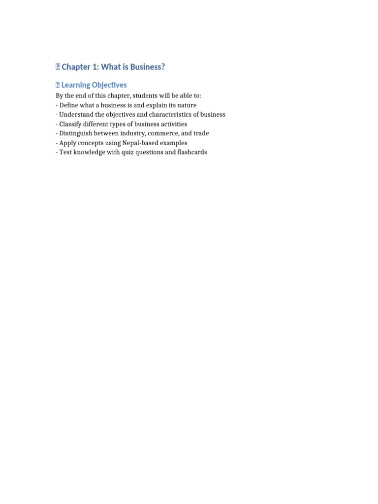 Understanding Business Fundamentals | PDF | Commerce | Business
