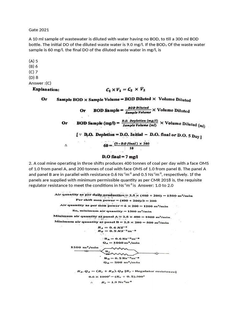 Ventilation FMC | PDF