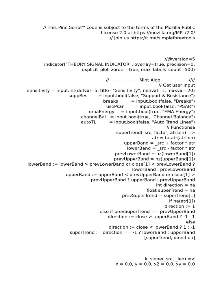 Theory Signal Indicator | PDF | Computing