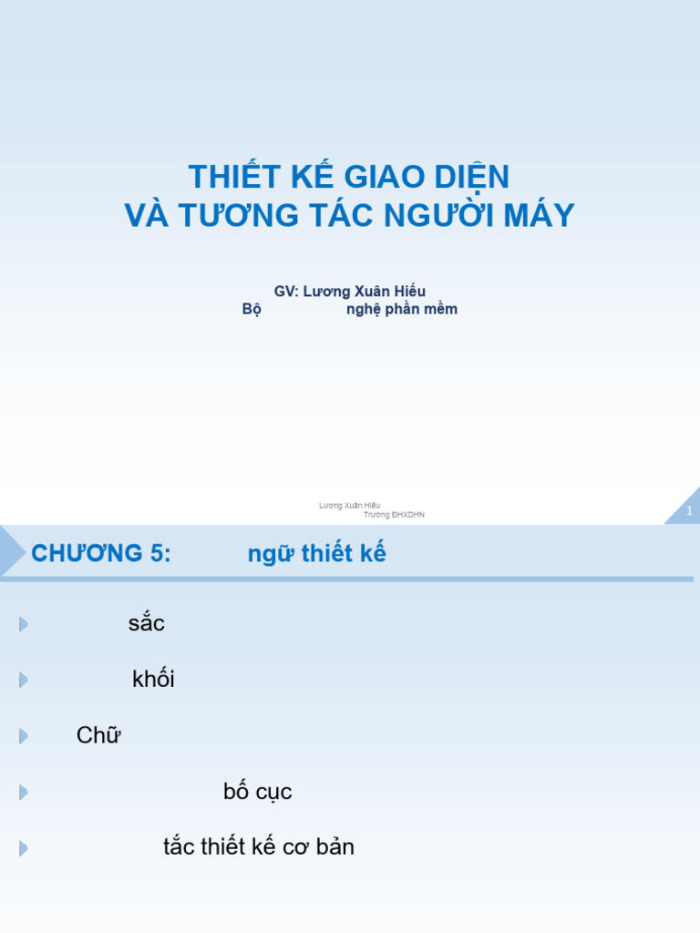 Slide Chuong5 | PDF