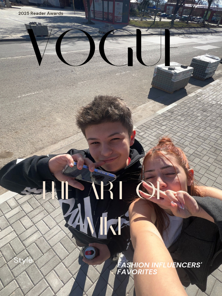 Simple Minimalist Fashion Magazine Cover | PDF