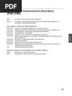 ICD 10 Mental and Behavioral Disorders F00 - F99 | PDF | Mental ...