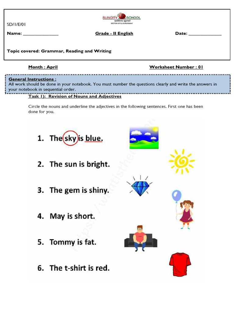 GR 2 ENG HW WEEK 2 April | PDF